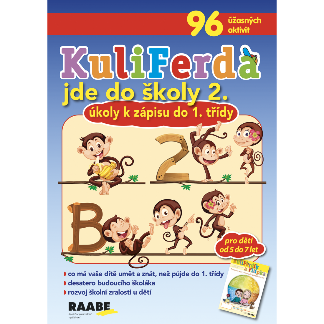 Kuliferda jde do školy 2. - úkoly k zápisu do 1. třídy - KUUZ