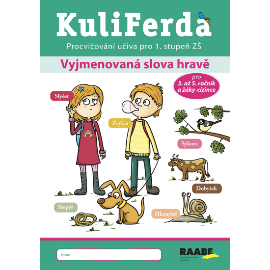pracovní sešity, 1. stupeň ZŠ, procvičování učiva, KuliFerda, výhodný balík