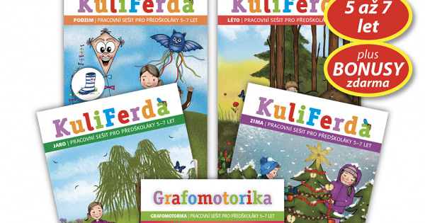 KuliFerda (5–7 let) - SADA pracovních sešitů - 2023-2024